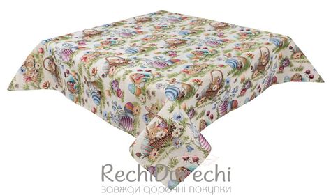 Великодня Скатертина гобеленова Святкова поляна за найкращою ціною
