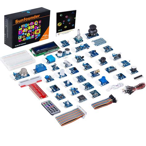 kit de 37 sensores para raspberry pi de sunfounder sensores y kits