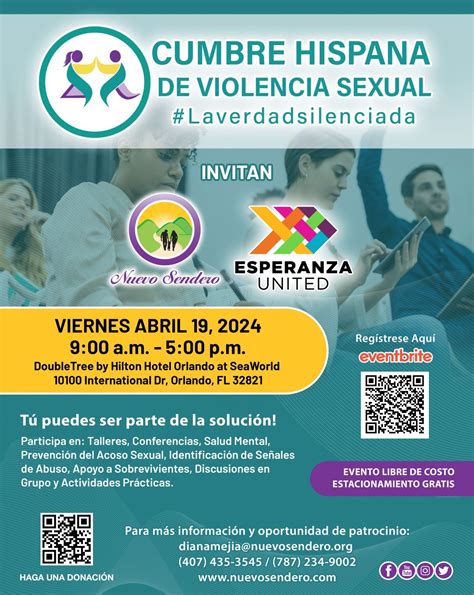 Realizarán Cumbre Hispana De Violencia Sexual En Orlando Venezuela Usa