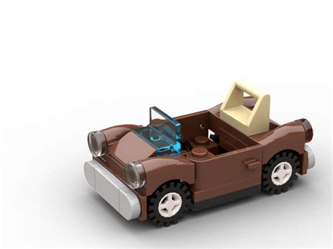 Lego Moc Small Convertible By Swerix Rebrickable Build With Lego