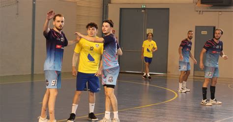 Charmes sur Rhône Saint Georges les Bains Handball une victoire pour