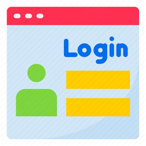 Login User Password Account Security Icon Download On Iconfinder