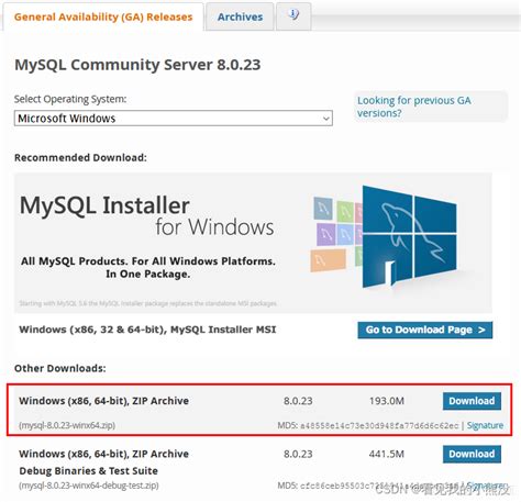 Mysql 本地windows系统安装和配置详解（localhost）mysql搭建本地localhost Csdn博客