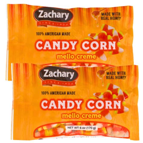 Zachary Edible Candy Corn 6oz Mello Creme Trick Or Treat Candy T Bag Party Favors Basket Bowl