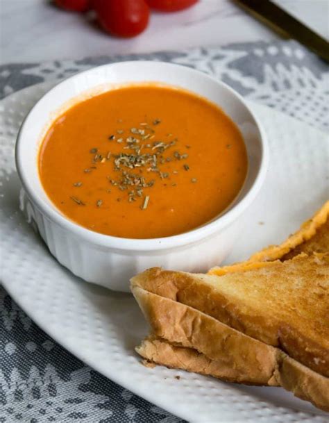 Homemade Creamy Tomato Soup Recipe From Scratch