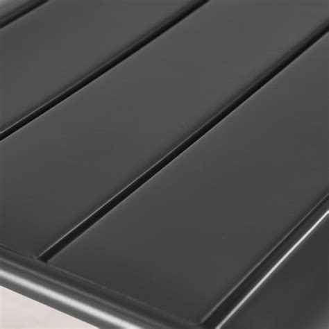 Repose pied en métal anthracite Palavas Oviala Gamm vert