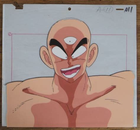 Yahooオークション セル画 ドラゴンボール 天津飯 A11 2 動画 原画
