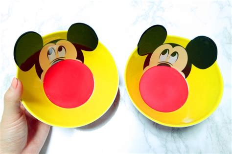 Disney Store 디즈니스토어 미키접시 미키 수저포크세트 네이버 블로그