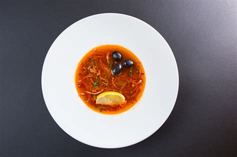 Solyanka러시아 전통적인 고기 수프 0명에 대한 스톡 사진 및 기타 이미지 0명 노랑 몰도바 Istock