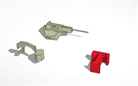 3d Design Web Shooter Prototype 1 Tinkercad