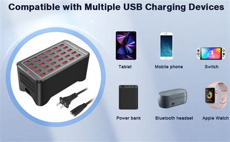 Port Usb Charging Station W A Usb Charger Station Multi Ports Usb A Charging Hub With