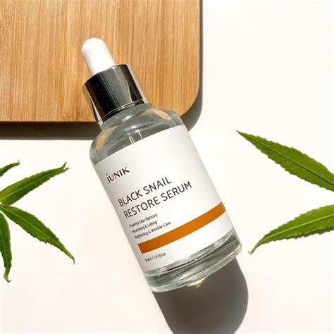 Iunik Black Snail Restore Serum 50ml Dreamskinhaven