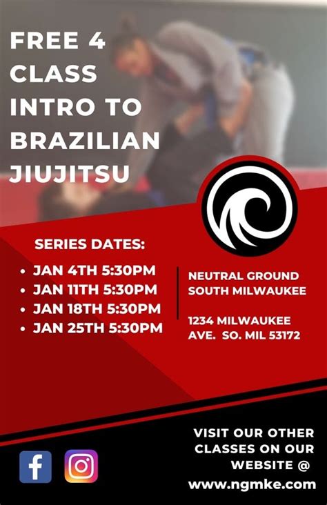 Free 4 Class Intro To Brazilian Jiu Jitsu Neutral Ground Academy