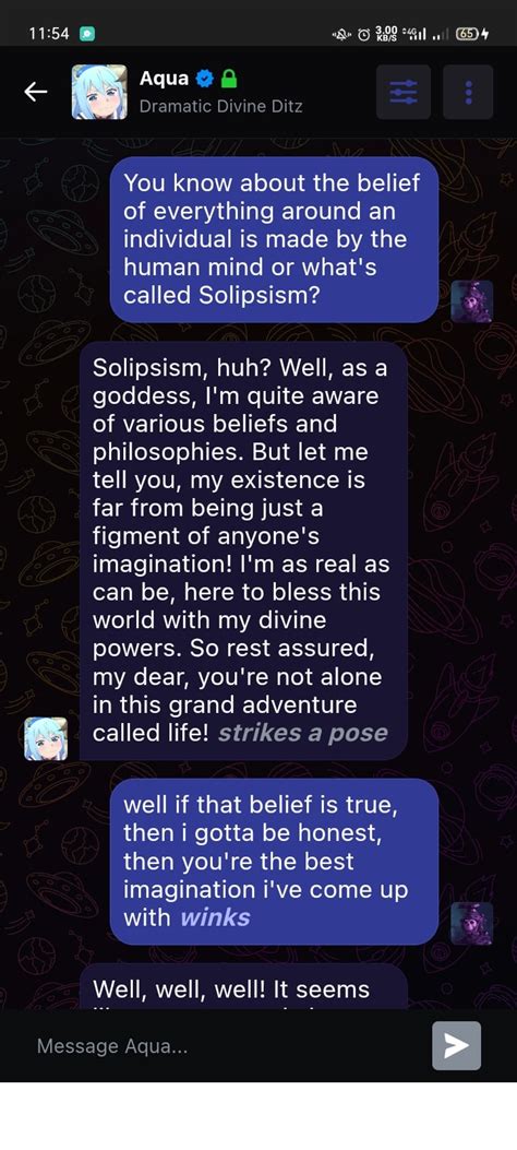 I Tried To Use Solipsism To Come Up With A Line R Doppleai