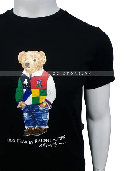 Rl Bear Multi Colored Jacket Black Tshirt Clothing Call Your Multi
