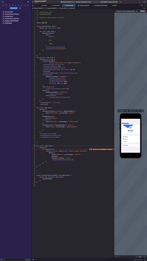 Need Help Cannot Find Isdeleted In Scope Rswift