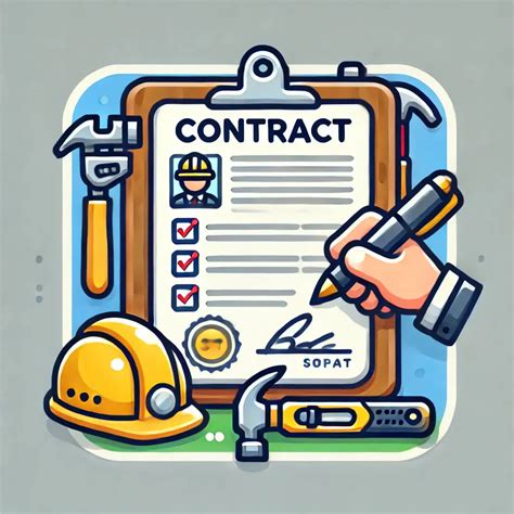 دانلود نمونه قرارداد پیمانکاری فایل Word