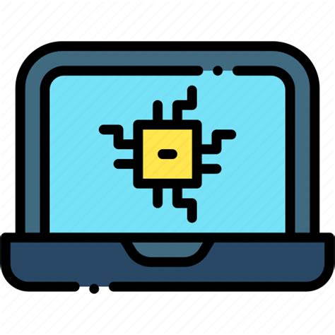 Computer Technology Science Ai Electronics Tech Icon Download On Iconfinder