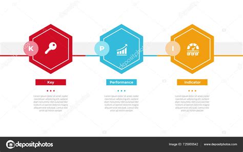 Kpi 표시기 인포그래픽 템플릿 다이어그램 슬라이드 프레젠테이션 벡터에 포인트 디자인 스톡 벡터 ©maslakhatul