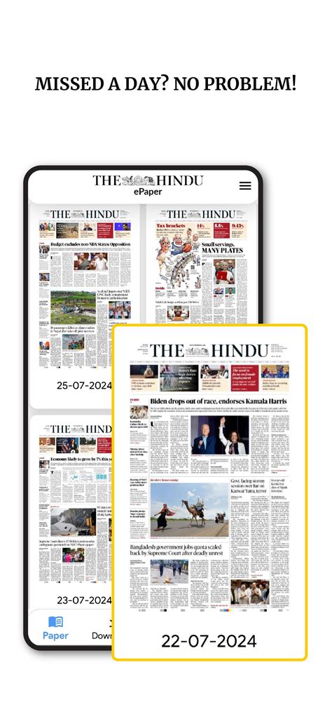 The Hindu Epaper Enewspaper Apk For Android Download