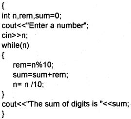 Plus One Computer Science Chapter Wise Questions And Answers Chapter Control Statements A