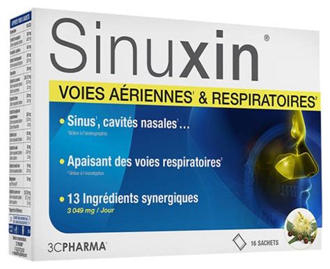 3c Pharma Sinuxin 16 Sachets Pharmacy