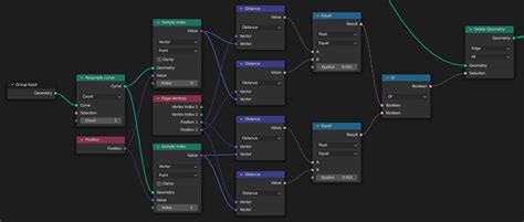 Need Help With Geometry Nodes Edge Selection Blender Stack Exchange