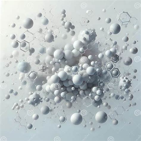 Abstract Representation Of Molecular Structure Stock Illustration Illustration Of Design