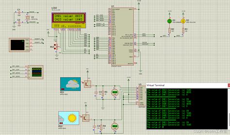 基于freertosstm32cubemxlcd1602mcp3304（spi接口）的8通道adc转换器proteus仿真spi 8通道adc Csdn博客