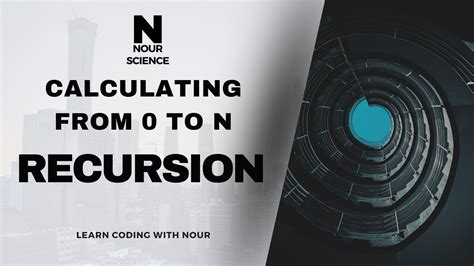 Example 02 Calculating Sum From 0 To N Using Recursion In C Language Youtube