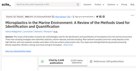 Microplastics In The Marine Environment A Review Of The Methods Used For Identification And
