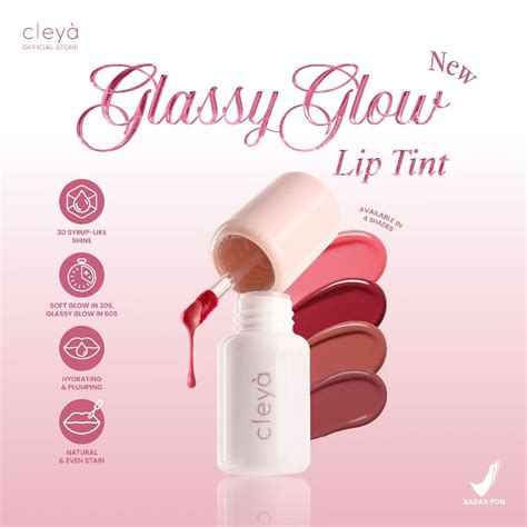 Cleya Glassh Glow Lip Tint Shade Empathy Kesehatan And Kecantikan Rias Wajah Di Carousell