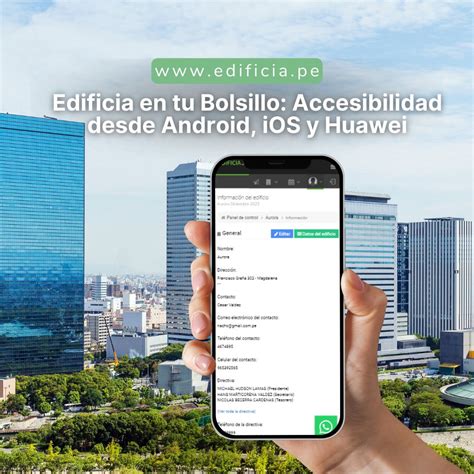 Edificia Gestióndeedificios Android Ios Huawei Tecnologíaentumano