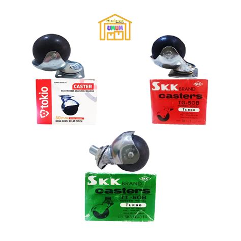 Jual Roda Skk Tokio Roda Bulat Karet Ukuran 2x50mm Roda Karet Shopee Indonesia