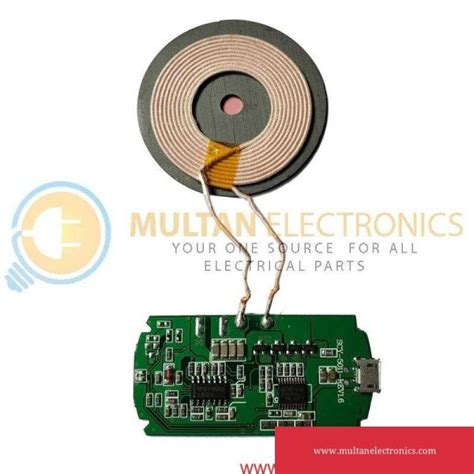 Type C Qi Wireless Charger Receiver Charging Module Multan Electronics