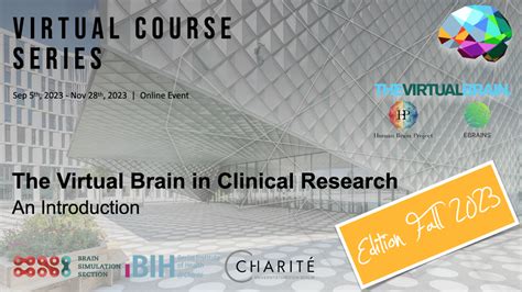 Brain Simulation Section Fall School The Virtual Brain In
