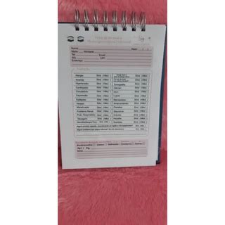 Ficha De Anamnese Personalizada Shopee Brasil