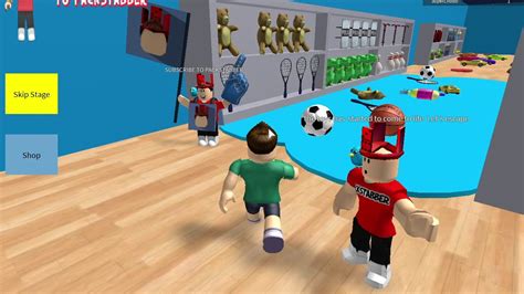 Spidermanproductions Plays Roblox The Future And Escape Toys R Us Obby