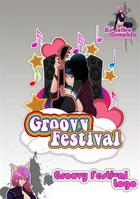 Groovy Festival Logo By Kudelka On Deviantart