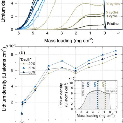 A Mass Loading And B Electrode Thickness Of The Sig Electrodes