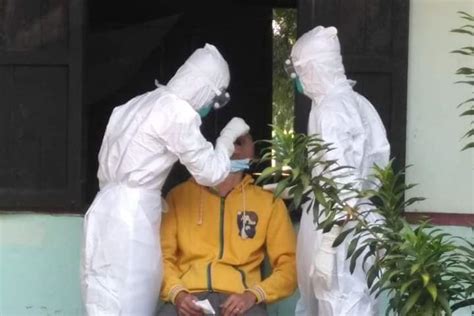 သဲကုန်းမြို့နယ်၌ Quarantine ထားရှိသူ ၉၀ဦးအား Rdt Test Kit ဖြင့် စစ
