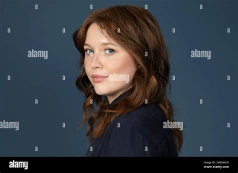Essie Randles Poses For A Portrait To Promote Apples Never Fall On Thursday Feb 15 2024 In