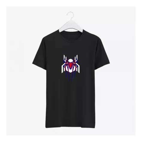 Camiseta Masculina Basica Logo Homem Aranha MercadoLivre