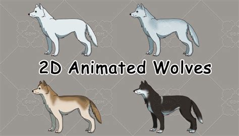 Wolf Run Cycle Frames