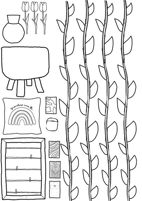 Aesthic Rzeczy Do Pokoju Dla Paper Duck Casa Para Patos Plantillas