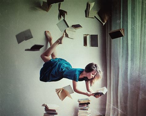 Arte Surreale Vinili Lettura Libri