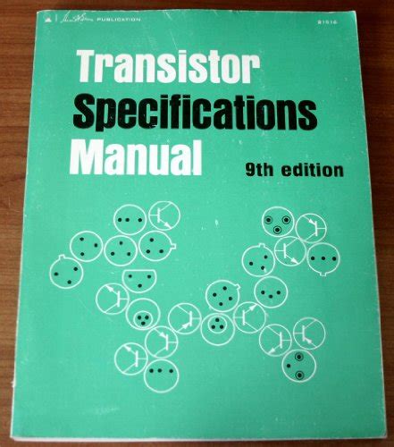 Transistor Specifications Manual 9780672215162 Books Amazonca