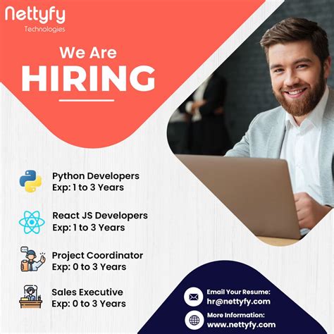 Nettyfy Technologies On Linkedin Recruiting Developers Position