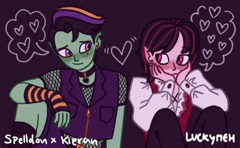 ʟᴜᴄᴋʏ On Instagram Spelldon X Kieran I Forgot To Give Them Black