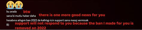 Account Terminated Empty Ban Message 3rd Time Platform Usage